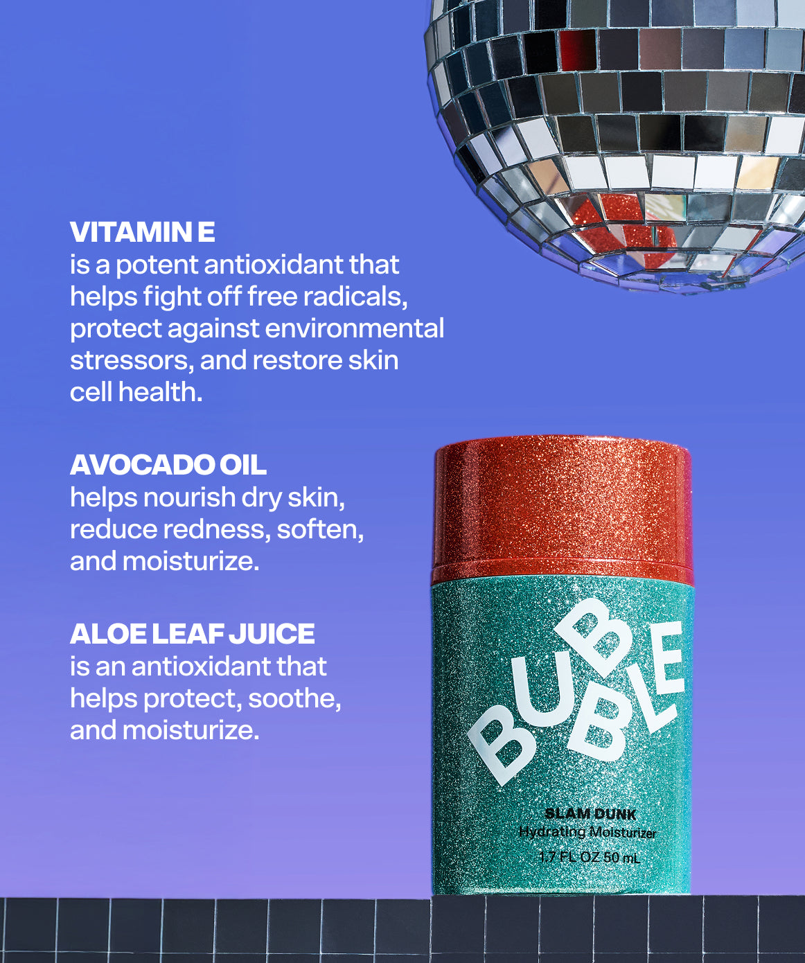 Bubble Skincare | Hydrating Cream Moisturizer