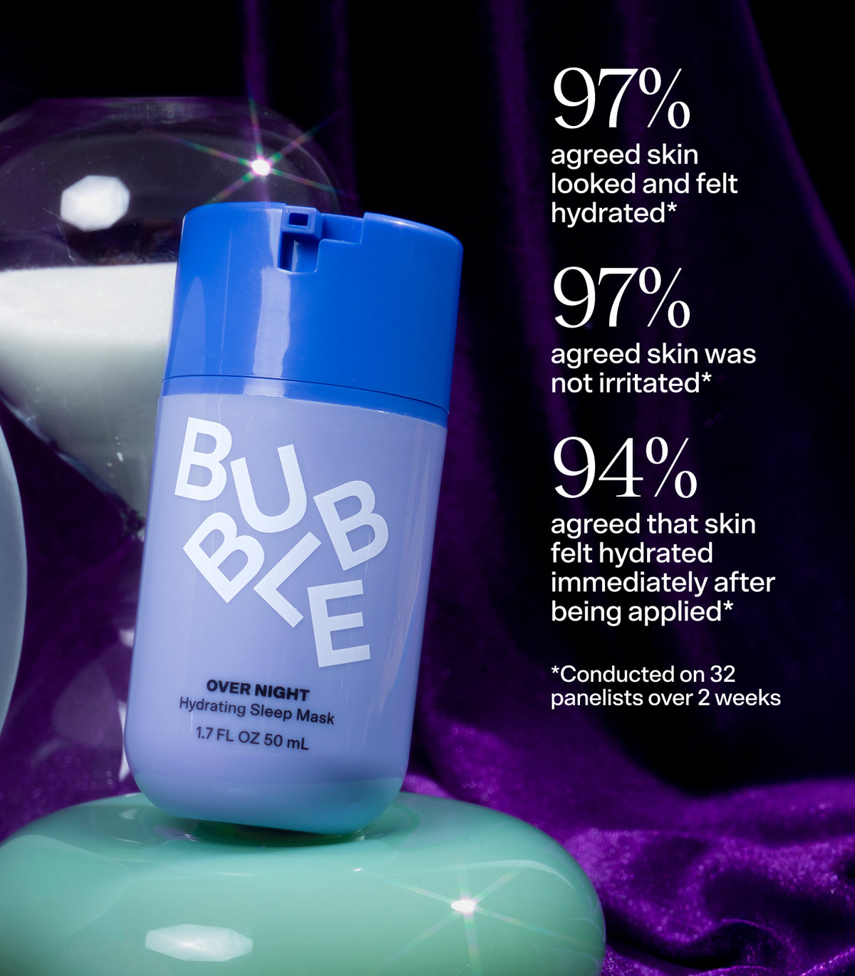 Bubble Skincare | Over Night Hydrating Sleep Mask
