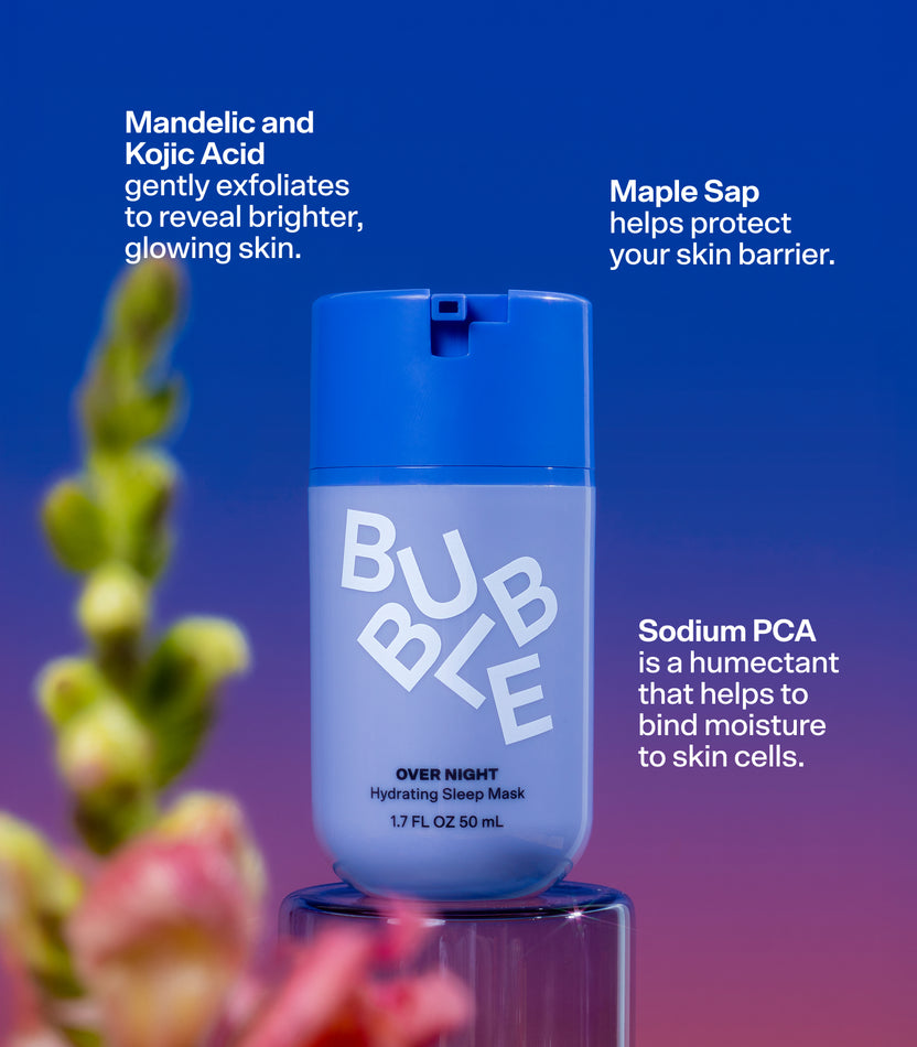 Bubble Skincare | Over Night Hydrating Sleep Mask
