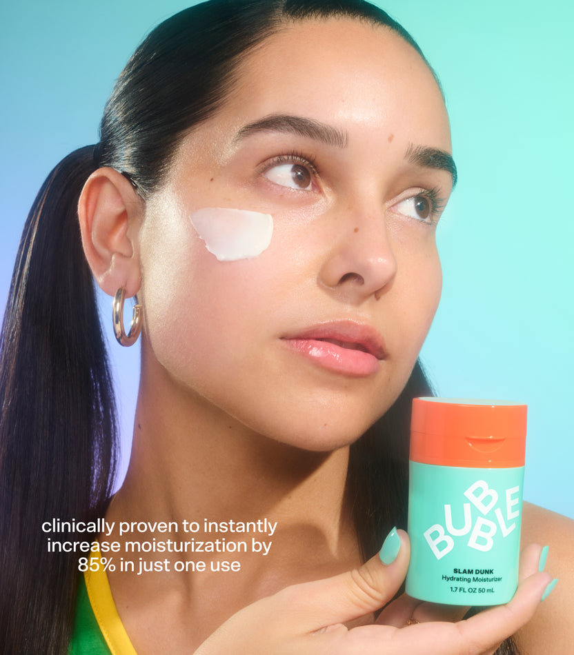 Bubble Skincare | Slam Dunk Hydrating Moisturizer for Normal & Dry Skin ...