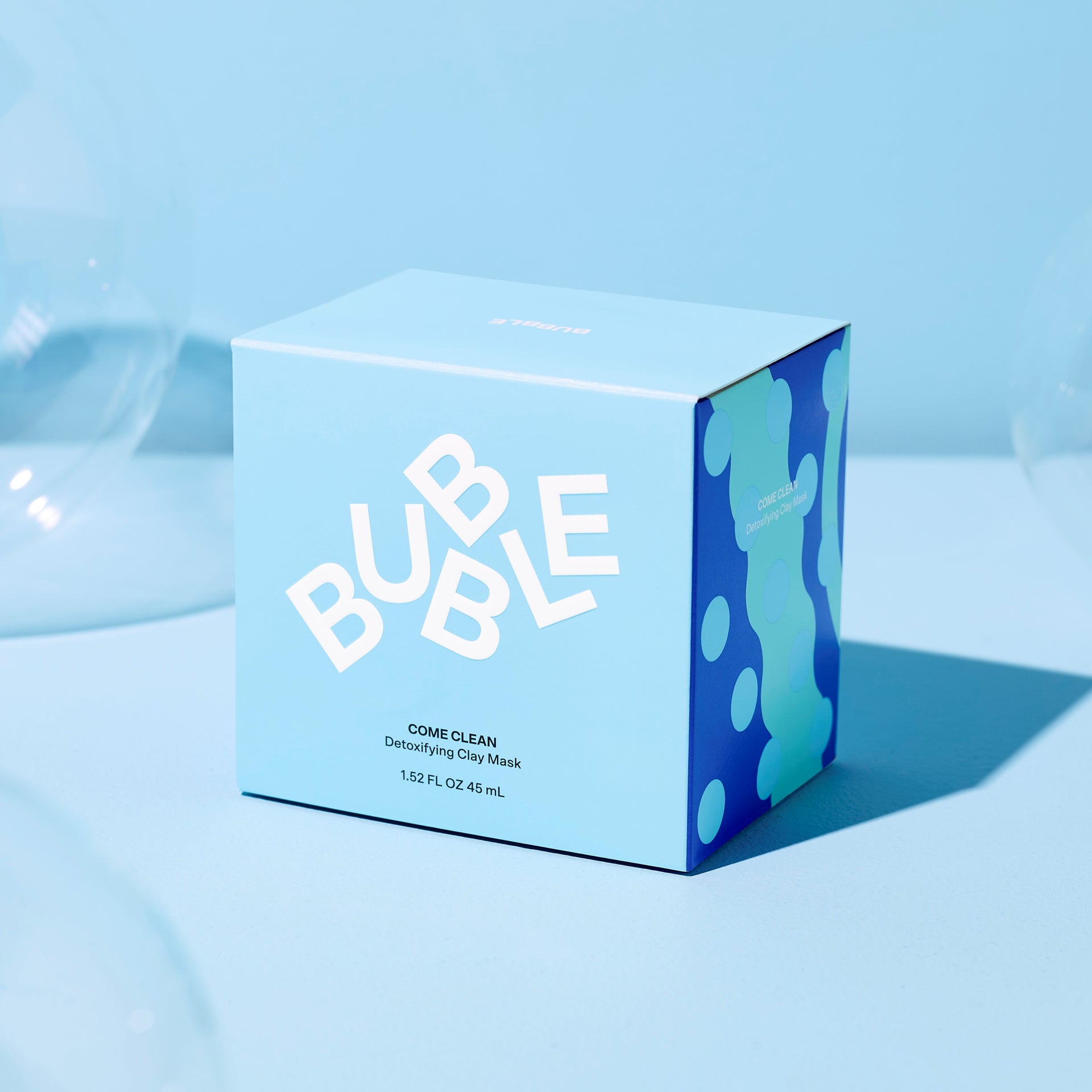 Bubble Skincare | Come Clean Detoxifying Clay Mask with Brush Applicator